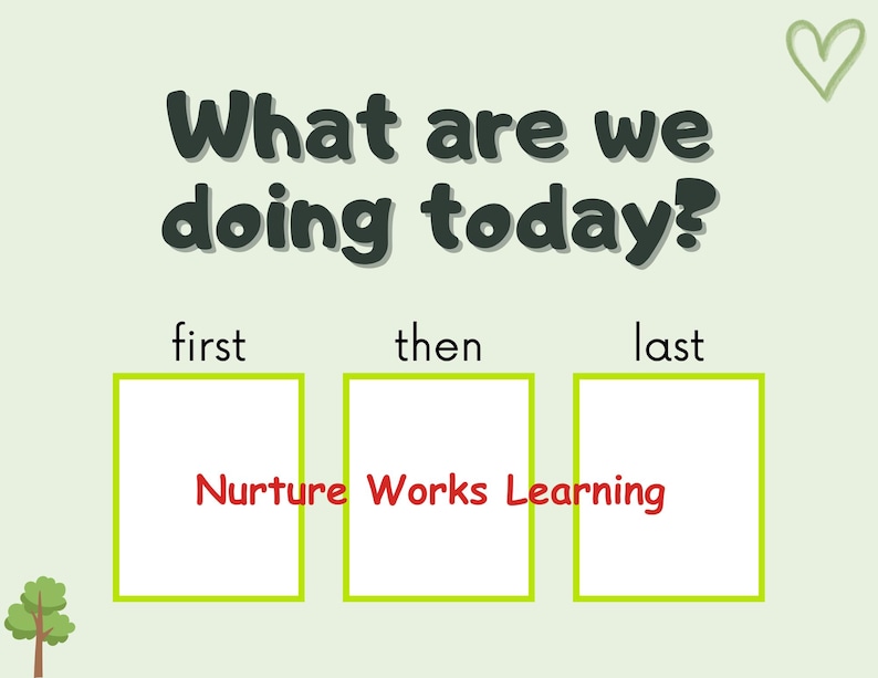 Printable Visual Schedule for Kids | Autism Routine Chart | Speech ...