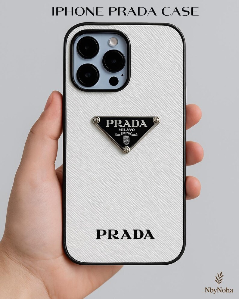 Luxury Prada Case for iPhone 11 12 13 14 15 16 Pro Max – Exclusive ...