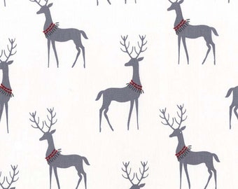 Reindeer fabric | Etsy