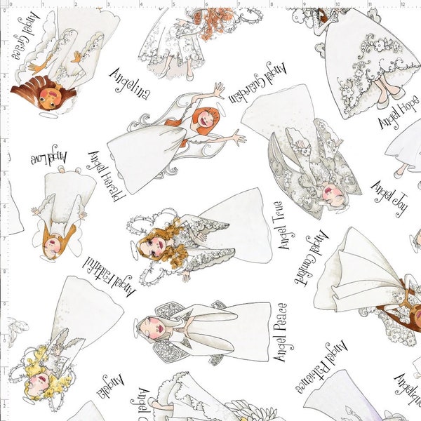 Angel Fabric - Etsy