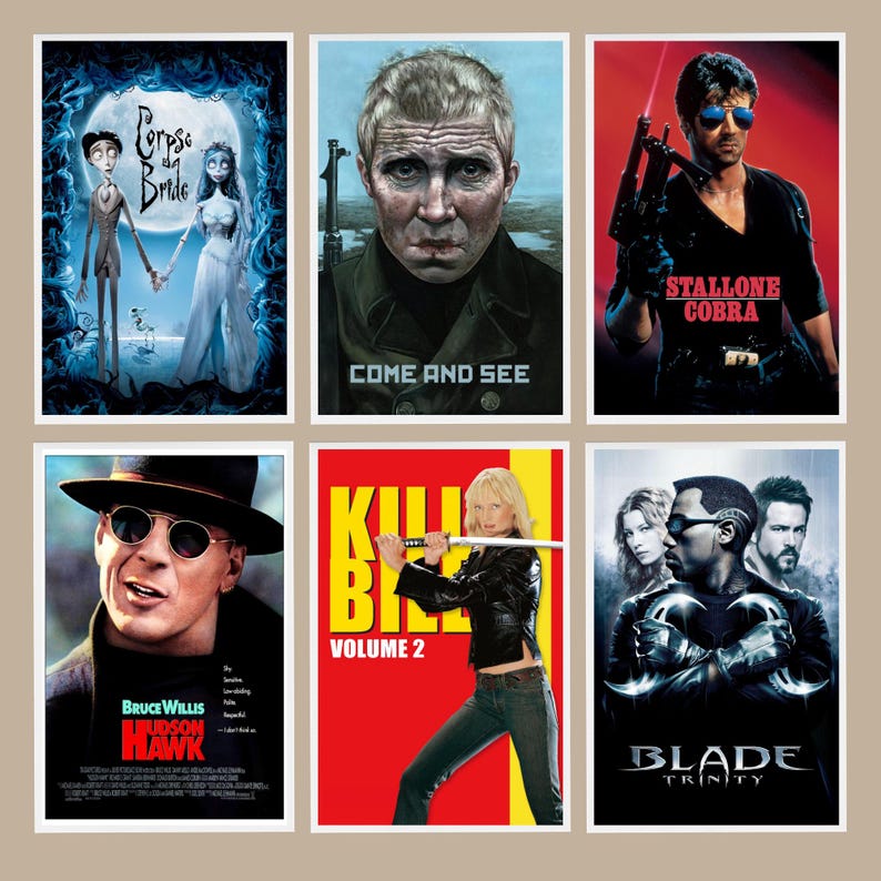 10000+ Movie Posters Pack – High Resolution Digital Downloads ...