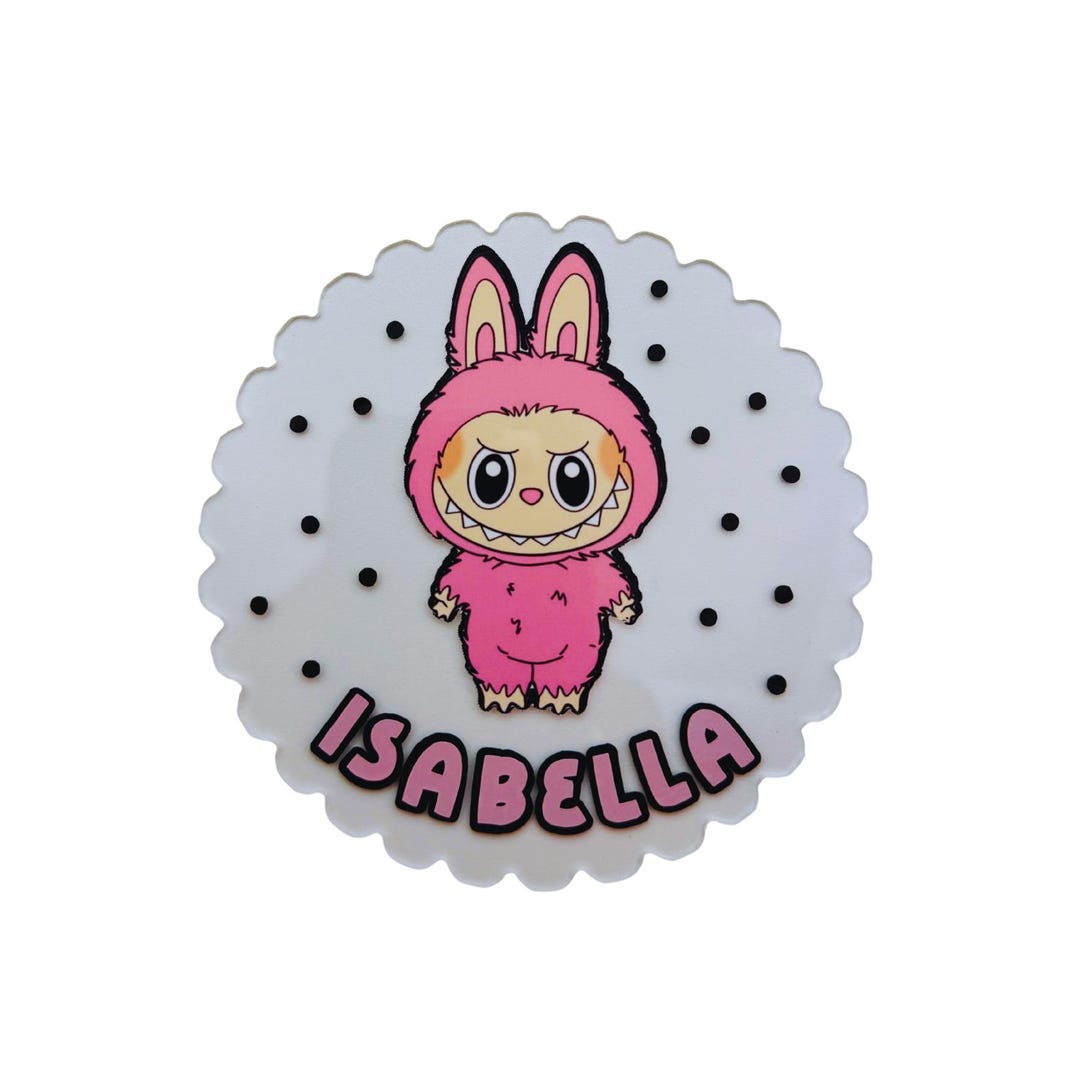 Labubu Acrylic Coaster – Cute & Collectible Drinkware Accessory - Etsy