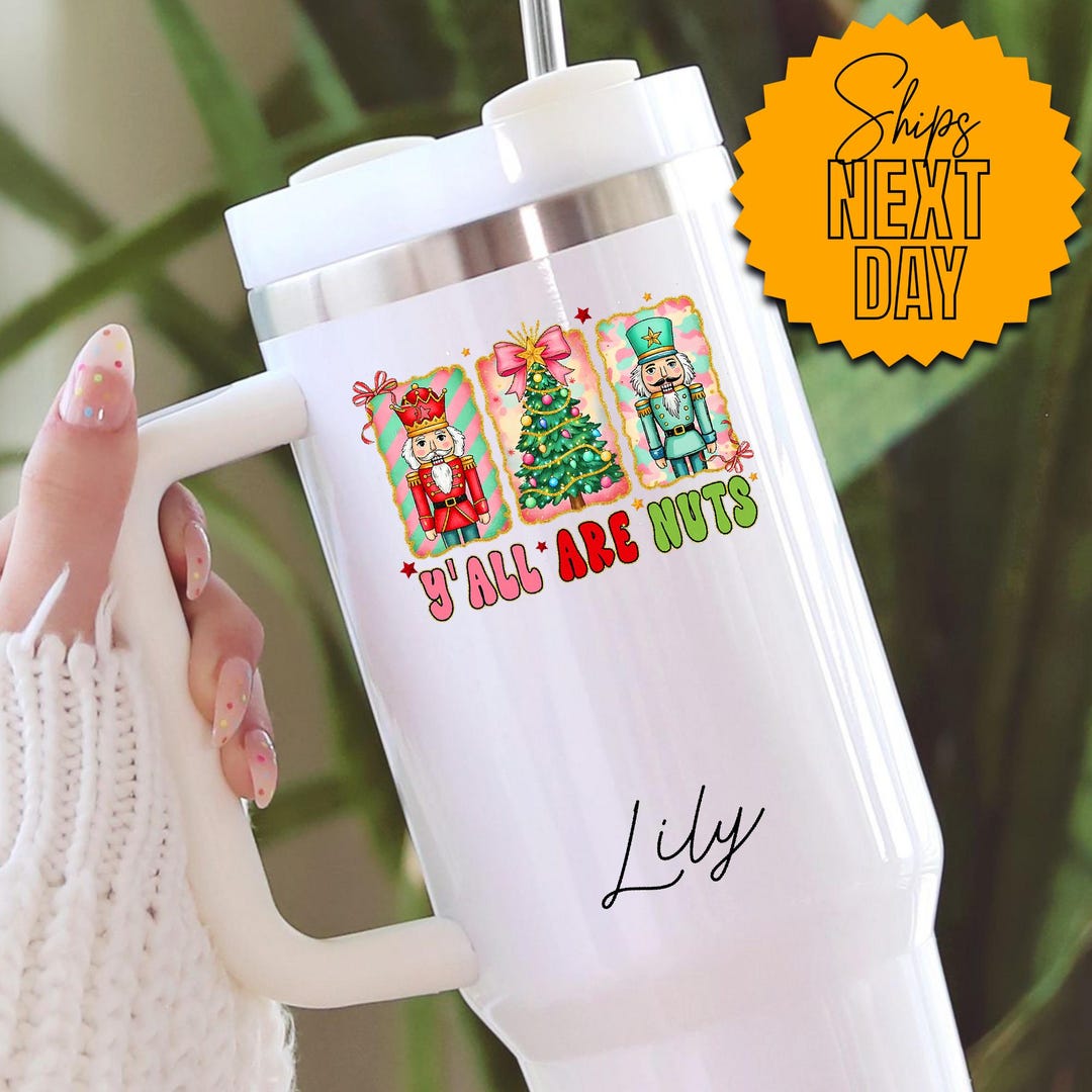 Nutcracker Christmas Cup, Personalized Christmas Cup, Christmas Gift ...