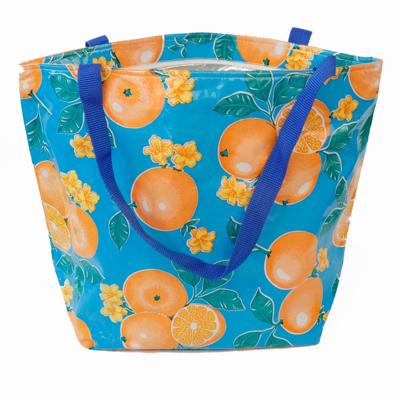 Oilcloth Tote Bag - Etsy