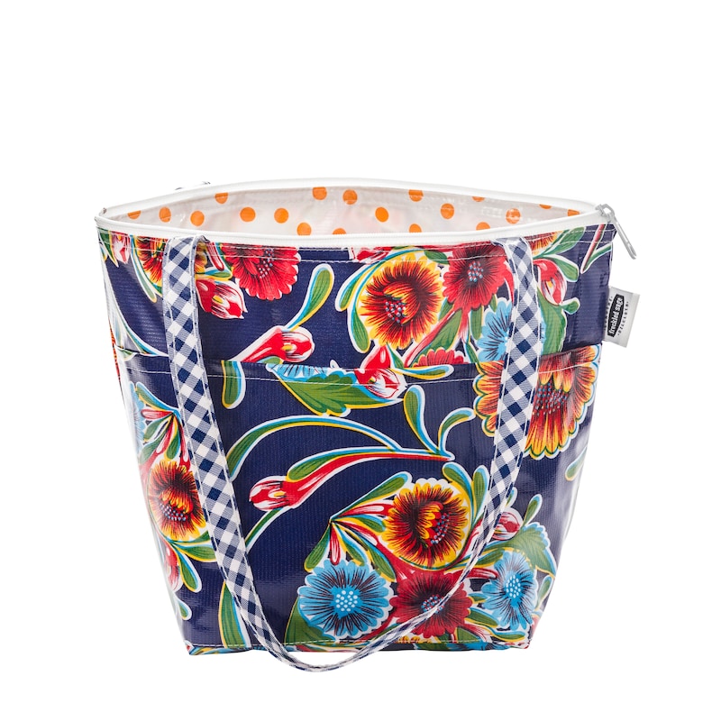 Oilcloth Tote Bag - Etsy
