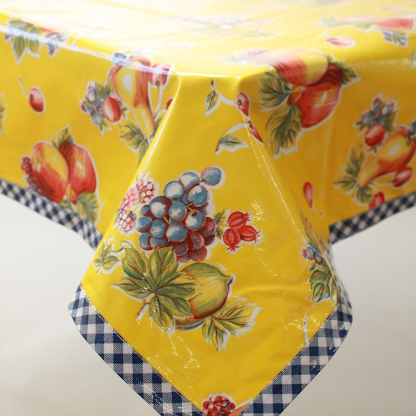 Oilcloth Tablecloth Rectangle - Etsy