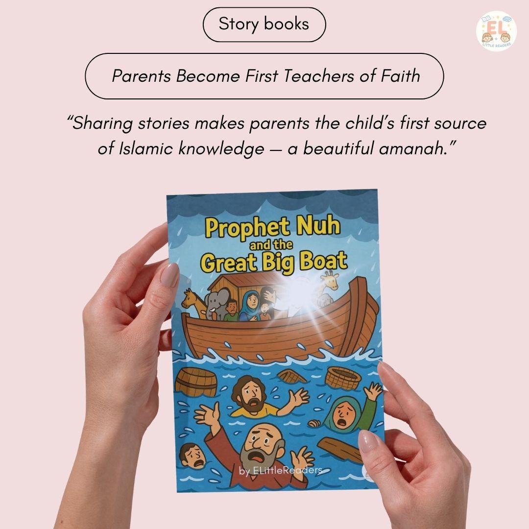 Prophet Nuh Storybook: Islamic Kids Printable Book (PDF) - Etsy