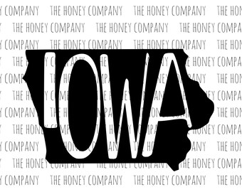Iowa svg | Etsy