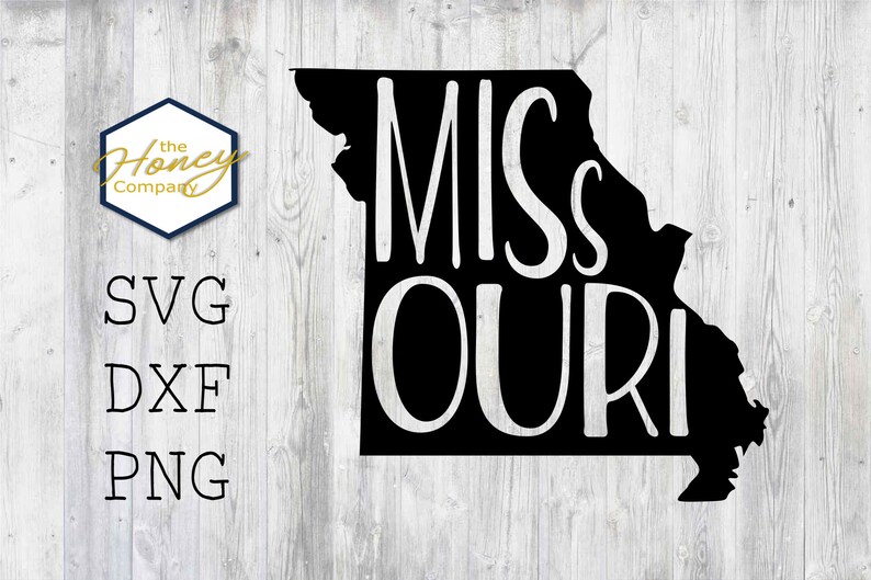 Missouri SVG PNG DXF State Outline Instant Download Silhouette - Etsy