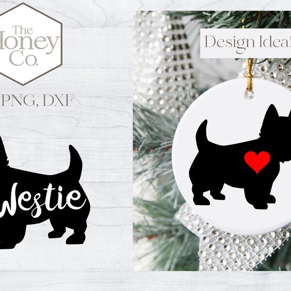 Westie Dxf - Etsy
