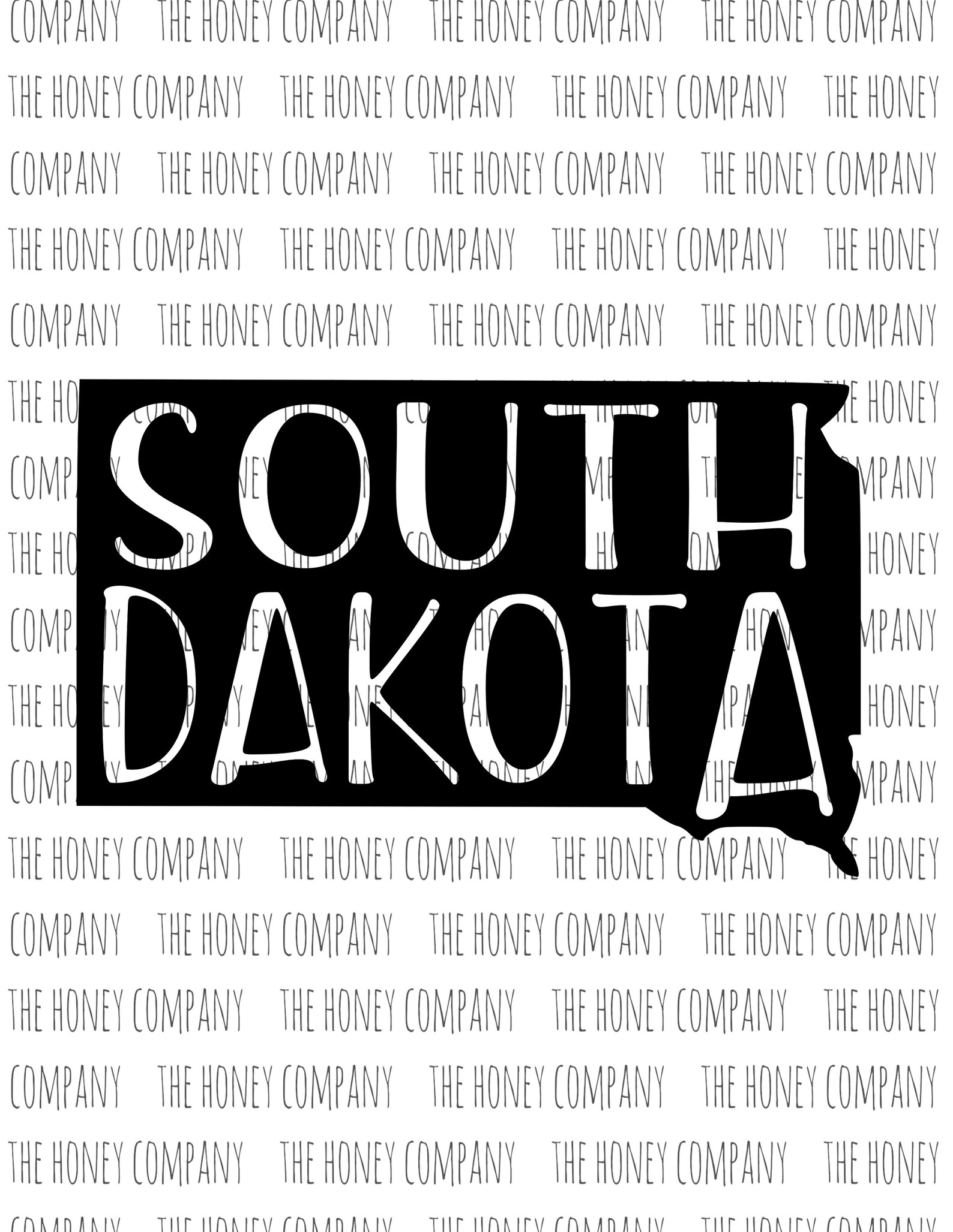 South Dakota SVG PNG DXF State Outline Instant Download - Etsy