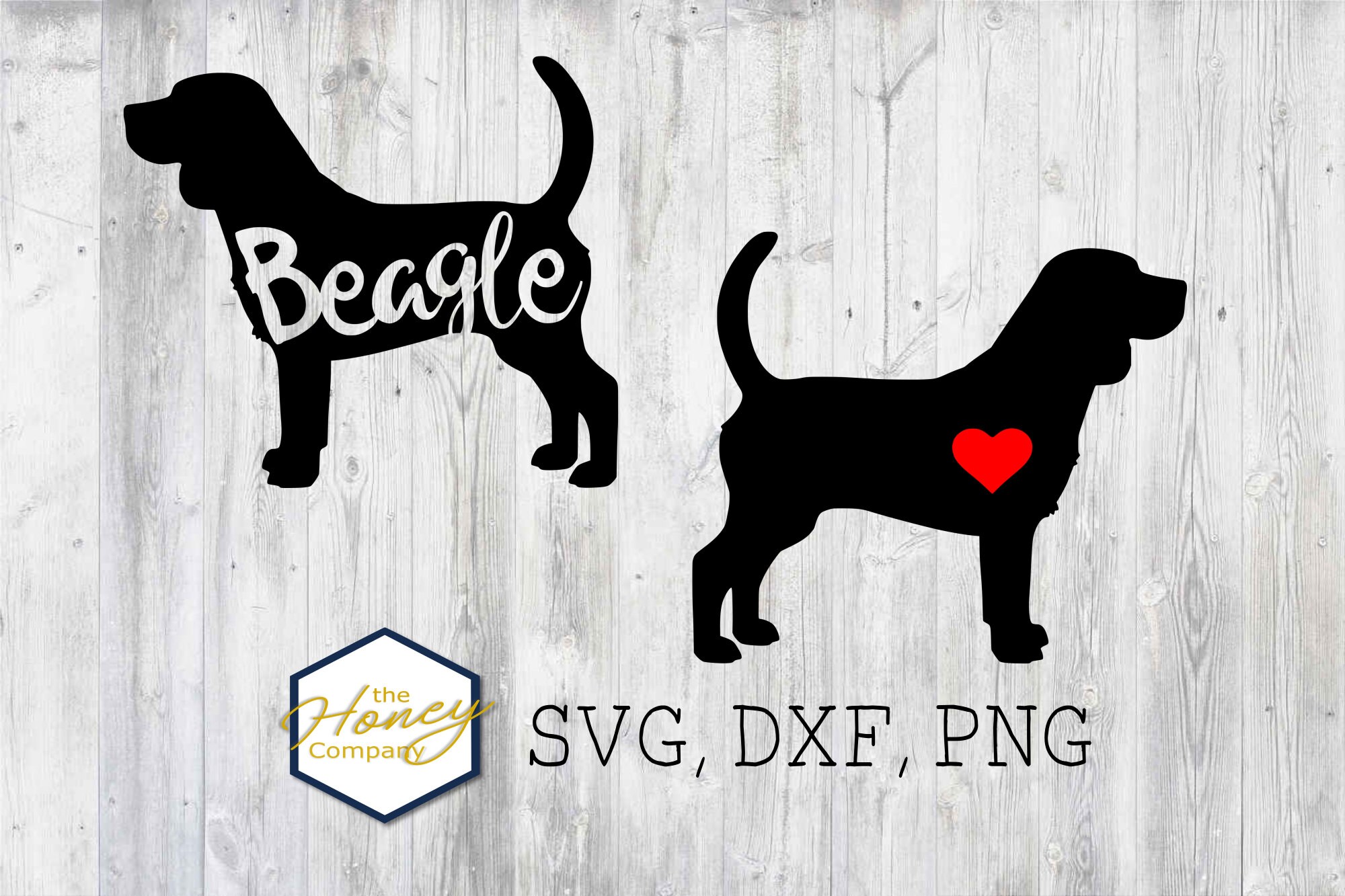 Beagle SVG PNG DXF Dog Breed Lover Outline Instant Download | Etsy UK