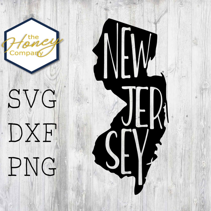 New Jersey Svg - Etsy
