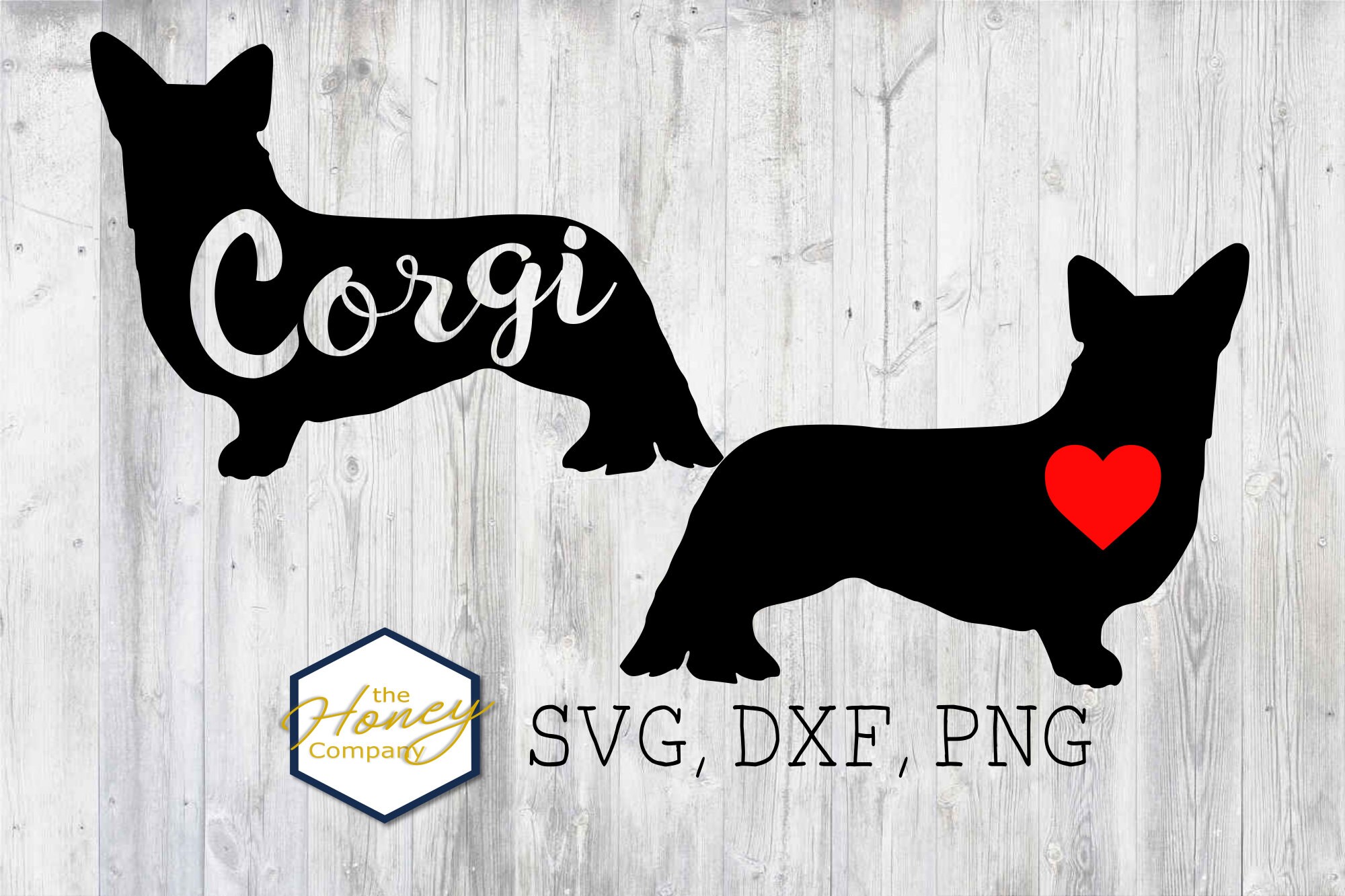 Corgi SVG PNG DXF Silhouette Instant Download Silhouette | Etsy