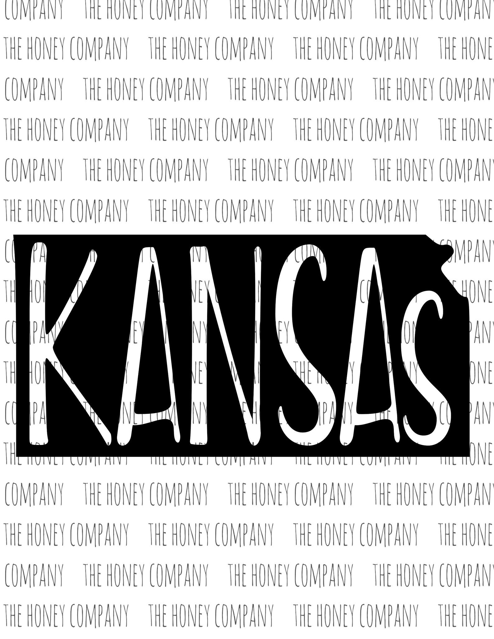 Kansas SVG PNG DXF State Outline Instant Download Silhouette | Etsy