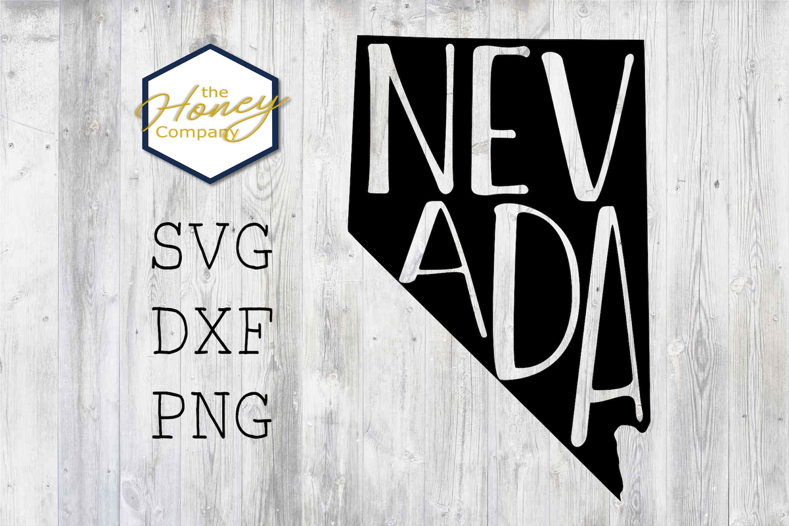 Nevada SVG PNG DXF State Outline Instant Download Silhouette | Etsy