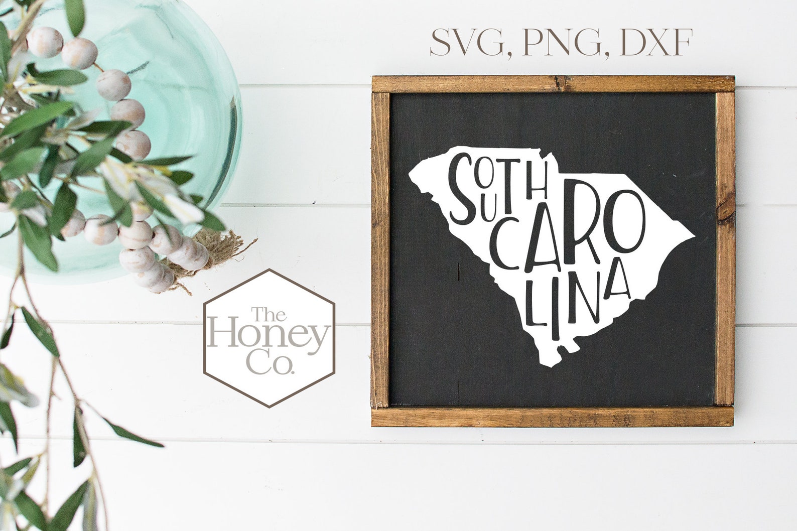 South Carolina SVG PNG DXF State Outline Instant Download - Etsy