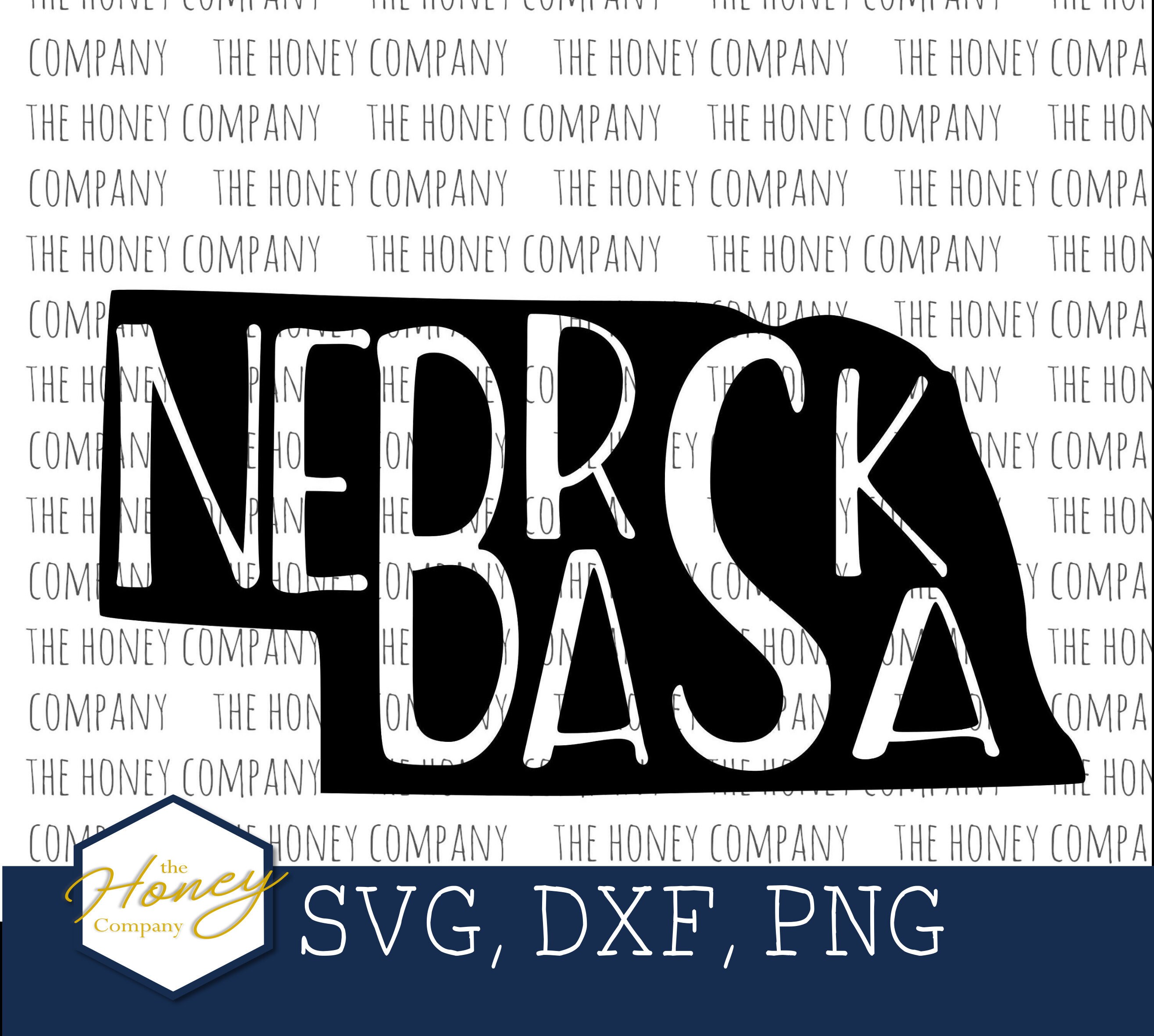 Nebraska SVG PNG DXF State Outline Instant Download Silhouette | Etsy
