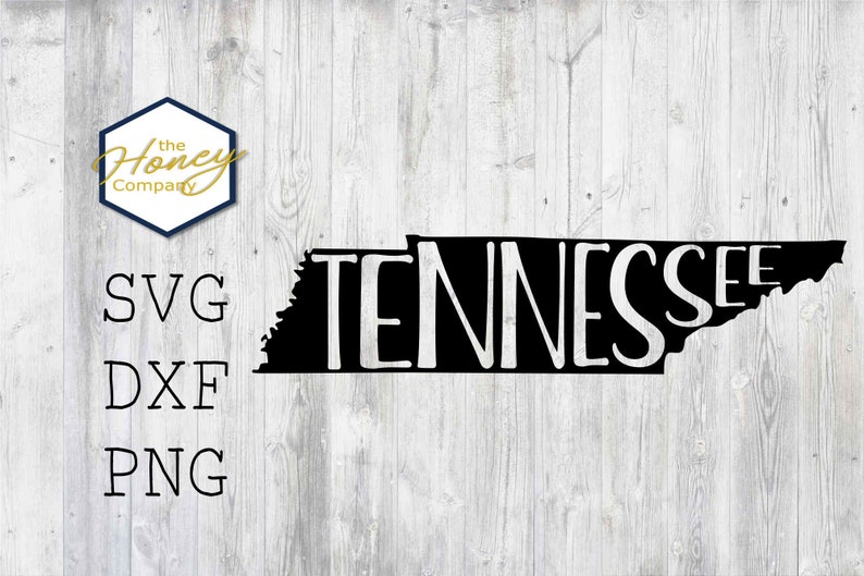 Tennessee SVG PNG DXF State Outline Instant Download | Etsy