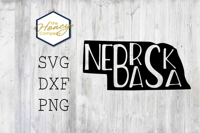 Nebraska SVG PNG DXF State Outline Instant Download Silhouette | Etsy