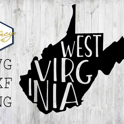 West Virginia Outline SVG Files West Virginia Cut Files - Etsy