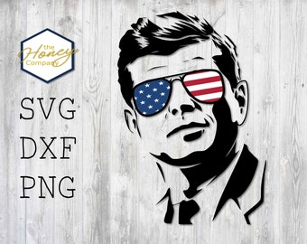 John F Kennedy Svg | Etsy