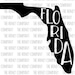 Florida SVG PNG DXF State Outline Instant Download Silhouette Cricut ...