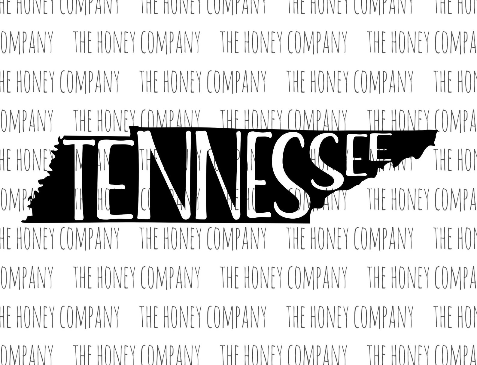 Tennessee SVG PNG DXF State Outline Instant Download | Etsy