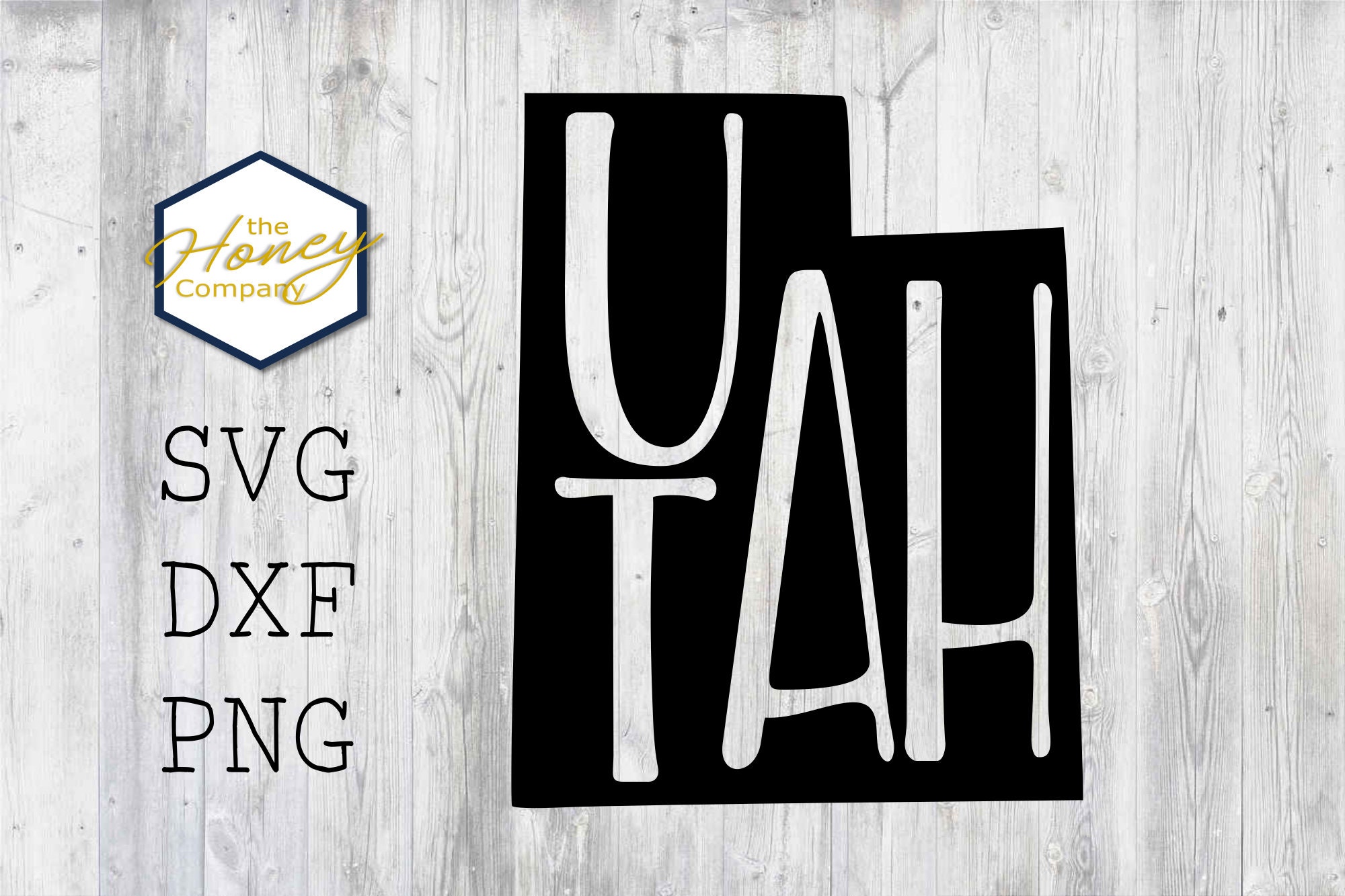 Utah SVG PNG DXF State Outline Instant Download Silhouette | Etsy
