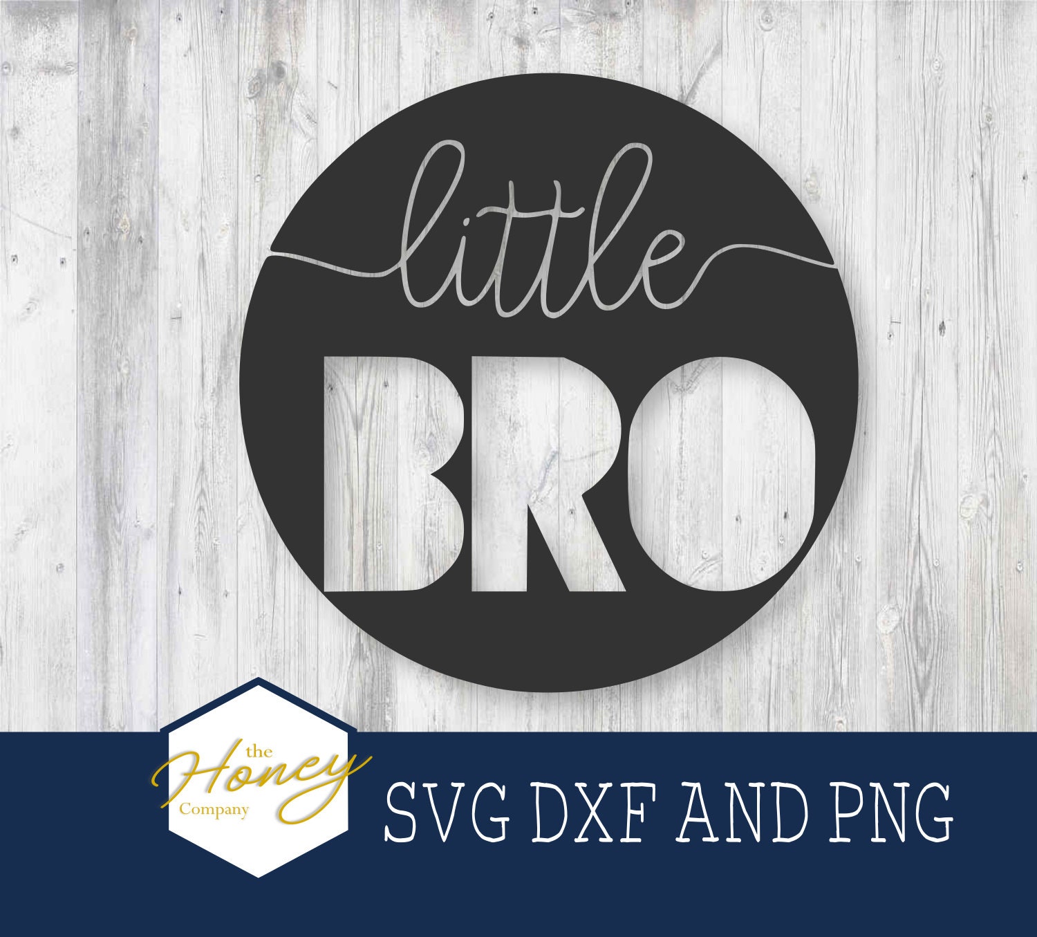 Little Brother SVG PNG DXF Baby Bro Instant Download | Etsy