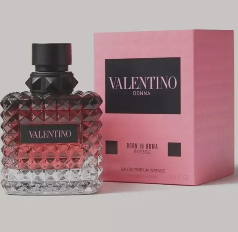Valentino Born in Roma Intense Donna – Floral Vanilla Eau De Parfum 3.4 ...