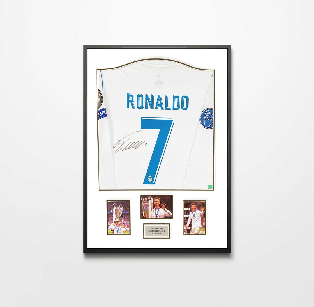 Authentically Signed Cristiano Ronaldo Signed Jersey - Real Madrid 2017 ...