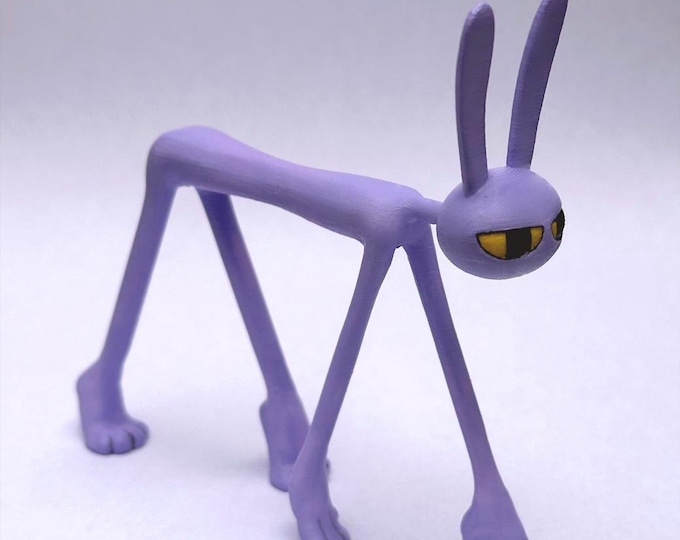 The Amazing Digital Circus Four-legged Jax Critter 3d-printed Figure - Etsy
