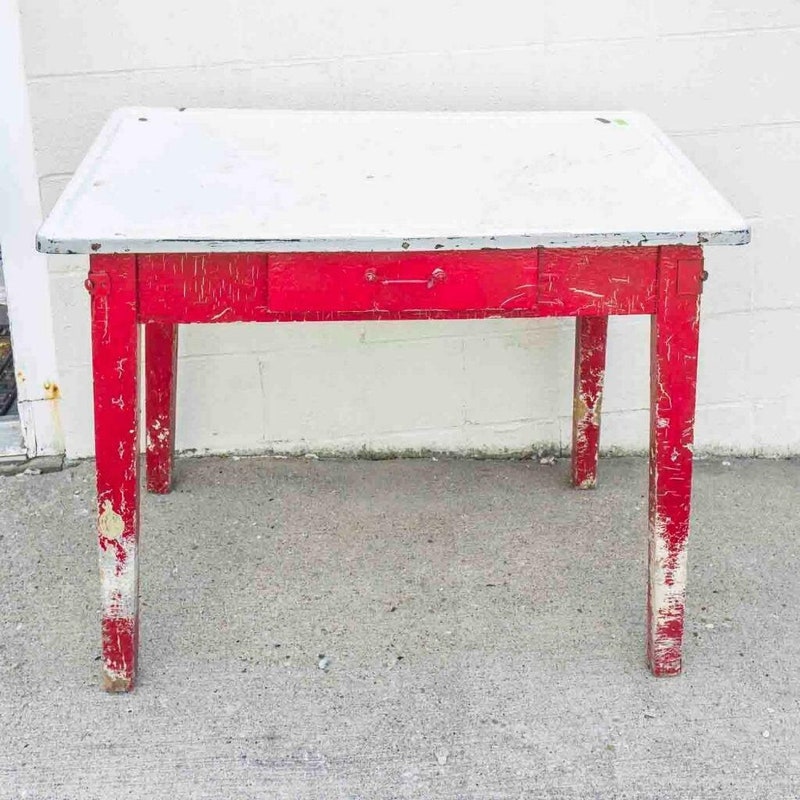 Enamel Table - Etsy