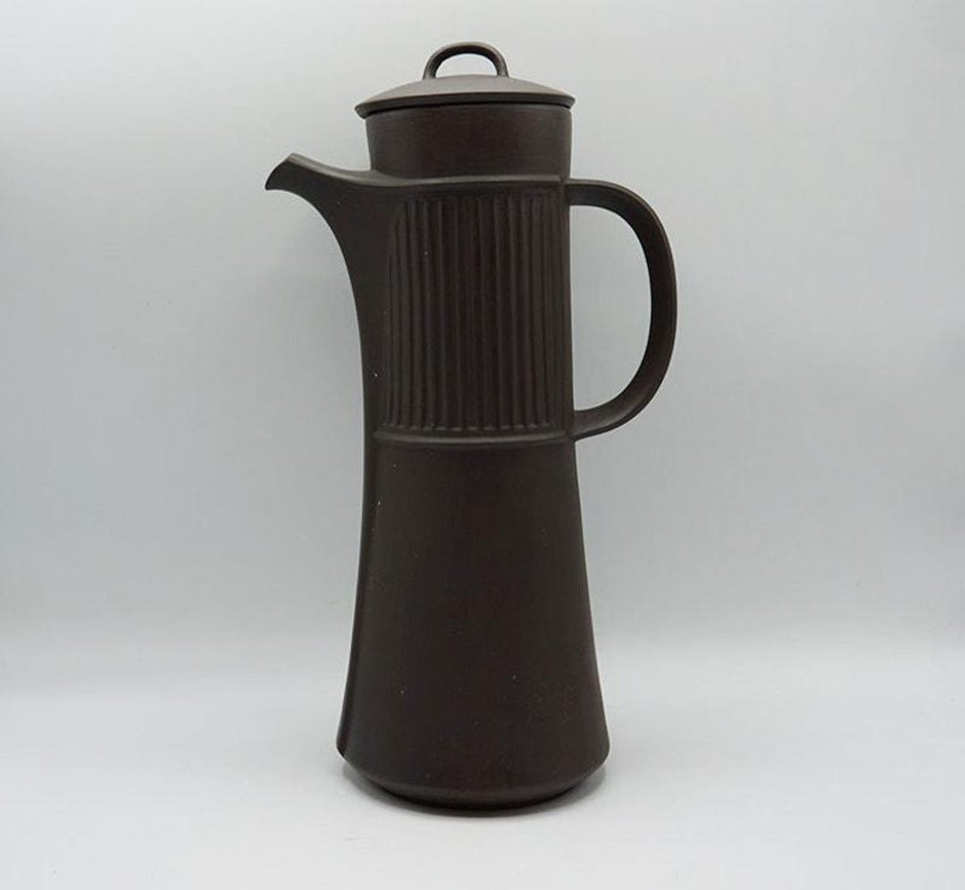 Dansk Flamestone JHQ Coffee Carafe Coffeepot MCM Danish Mid Century 14 ...