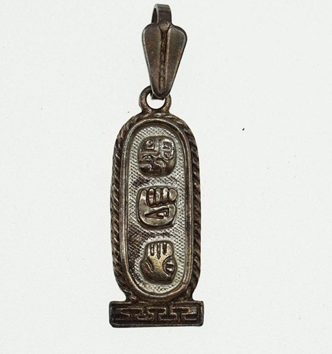 Sterling Silver .925 Maya Mayan Mexican Symbols Pendant - Etsy