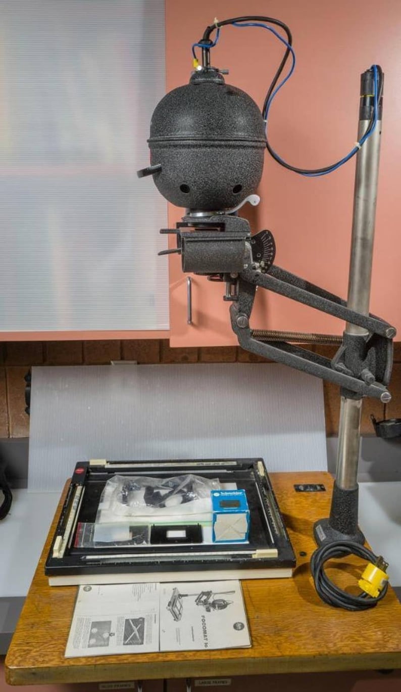 Leitz Wetzlar Focomat IC Leica Enlarger Lot W/ Easel & Componon S 2.8 ...