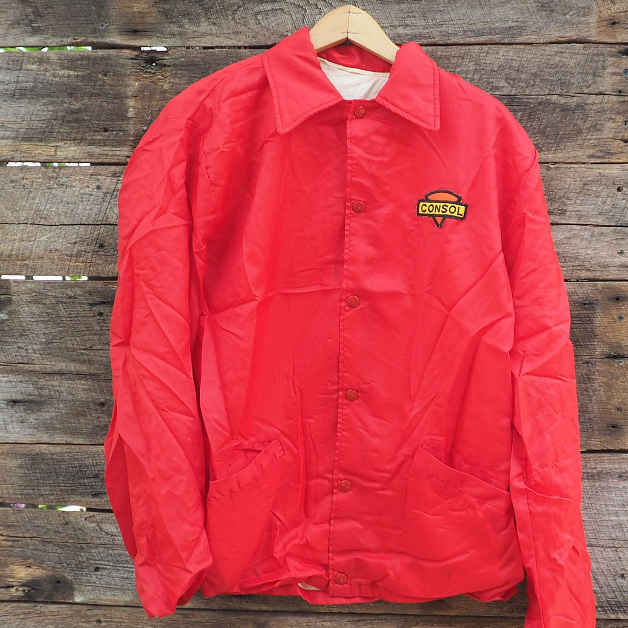 Vintage Consol Mining Mens Red Jacket Size L - Etsy