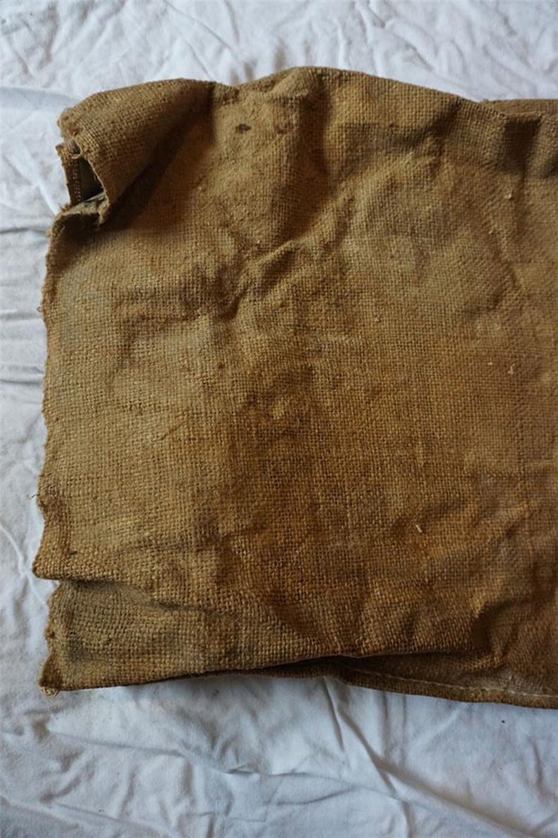 Burlap Bag Gunny Tow Sack Jute Fireclay Advertising Frederick Dand ...