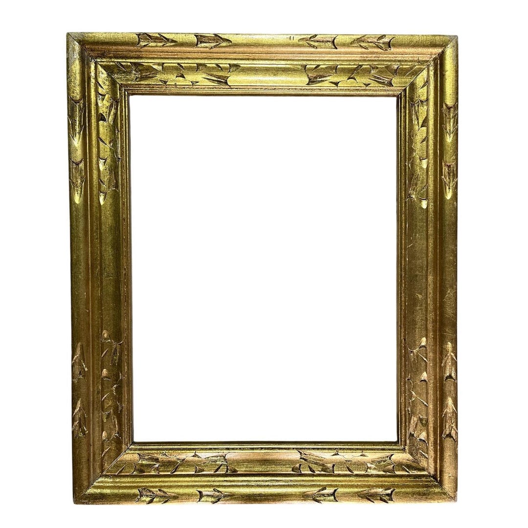Ornate Gold Carved Wood Picture Frame for ~14x17 - Etsy