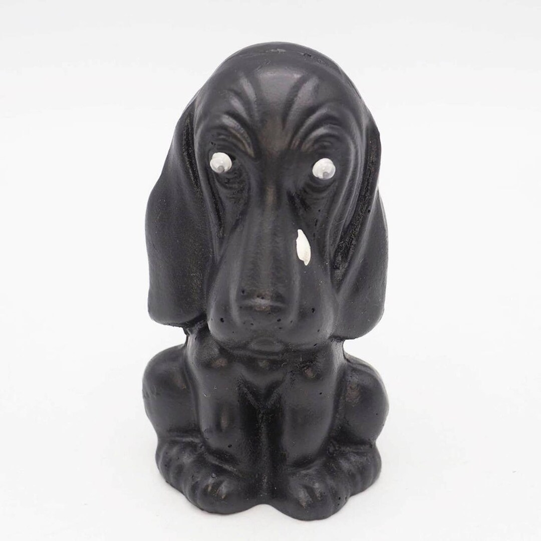 Dog Figurine Handcrafted From Coal - Etsy