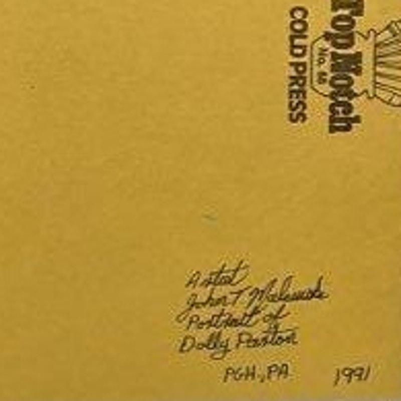 Dolly Parton Color Pastel Drawing on Paper Signed John Malewski 1991 - Etsy