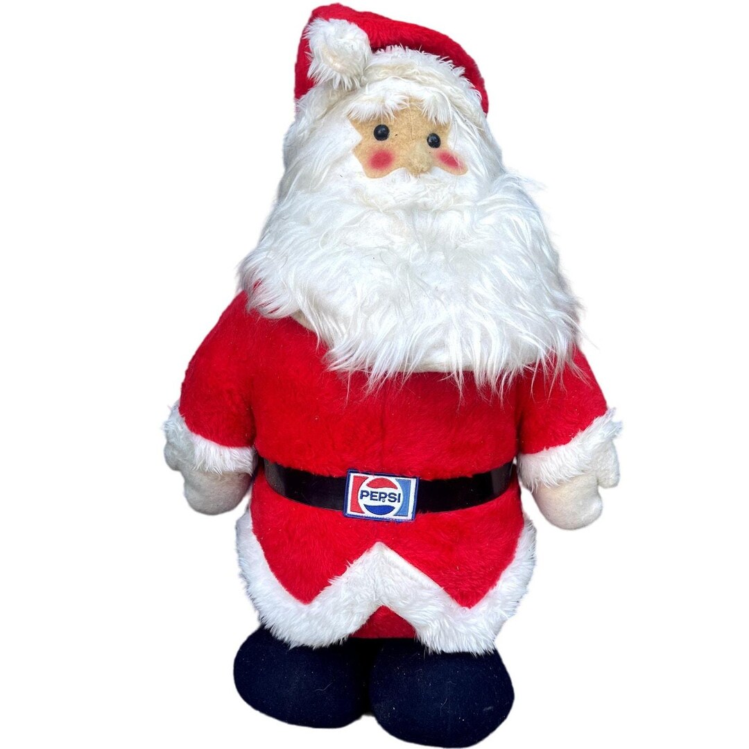 Pepsi Belt Santa Plush Animal Fair Store Display Xtra Large 30" Vintage ...