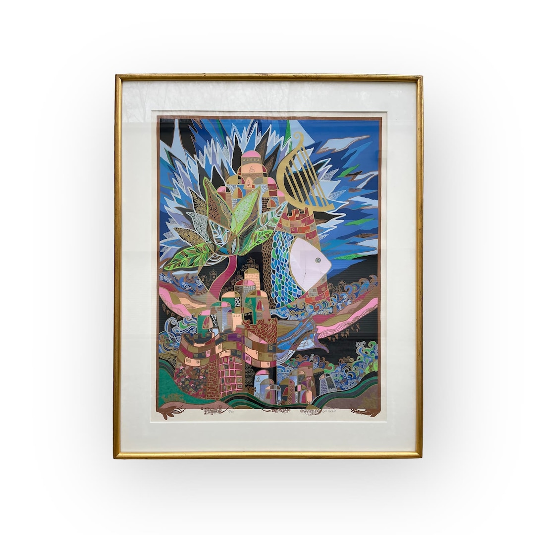 Ilan Hasson Serigraph Signed Numbered Print Framed - Etsy