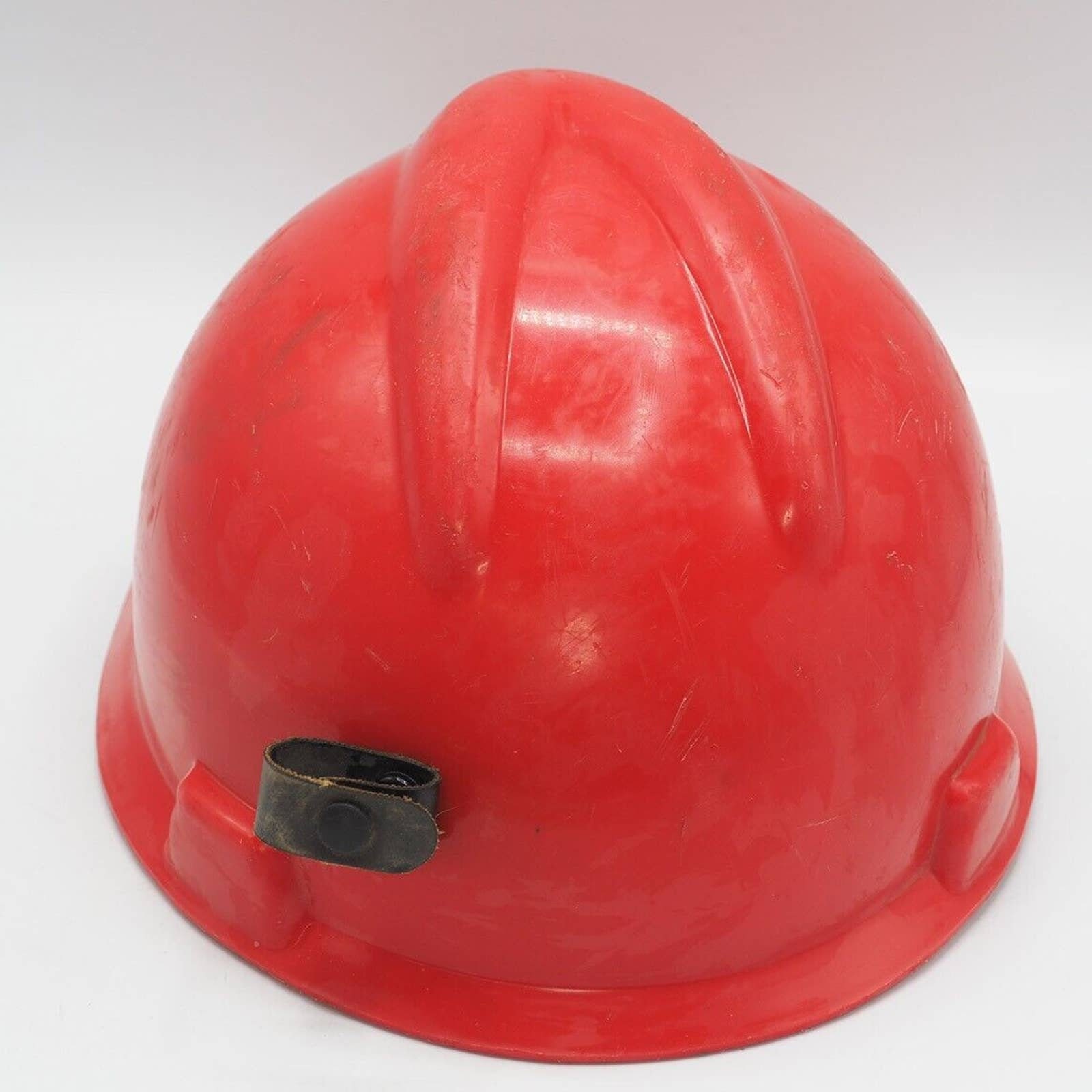 MSA V-gard ANSI Z89.1 1969 Mining Hard Hat Safety Cap Helmet W/ Lamp ...