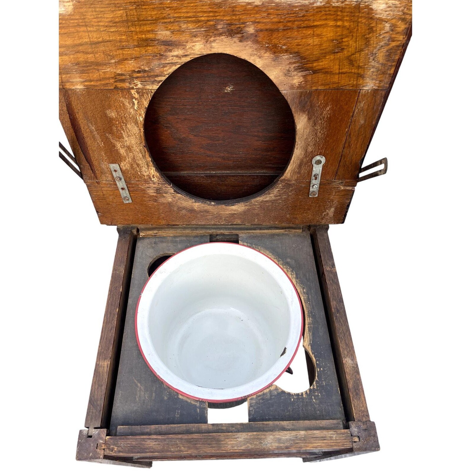 Antique Mission Oak Commode Chamber Potty Toilet Chair Child Seat - Etsy