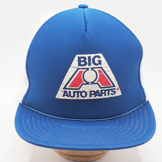 Vintage Big A Auto Parts Adjustable Mesh Snapback Tru… - Gem