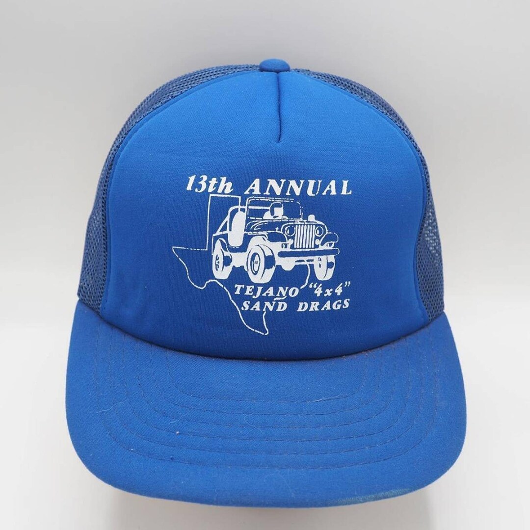 Mesh Snapback Trucker Farmer Hat Tejano Sand Drags Jeep 4x4 Texas - Etsy