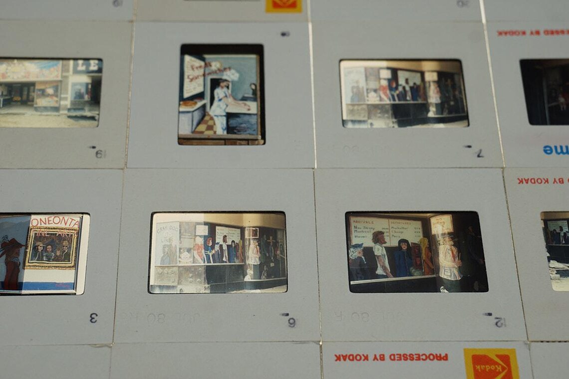 Lot of 42 Color Photograph Slides 1980's Art Painting Oneonta NY - Etsy