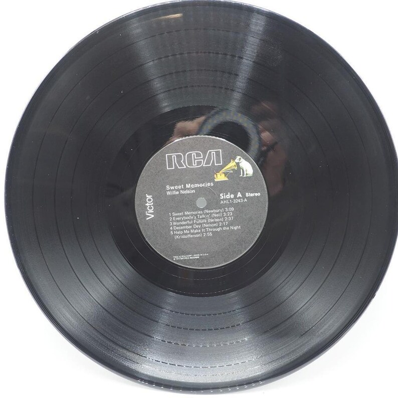Vintage Willie Nelson Sweet Memories Record Album Vinyl AHL1 3243 - Etsy